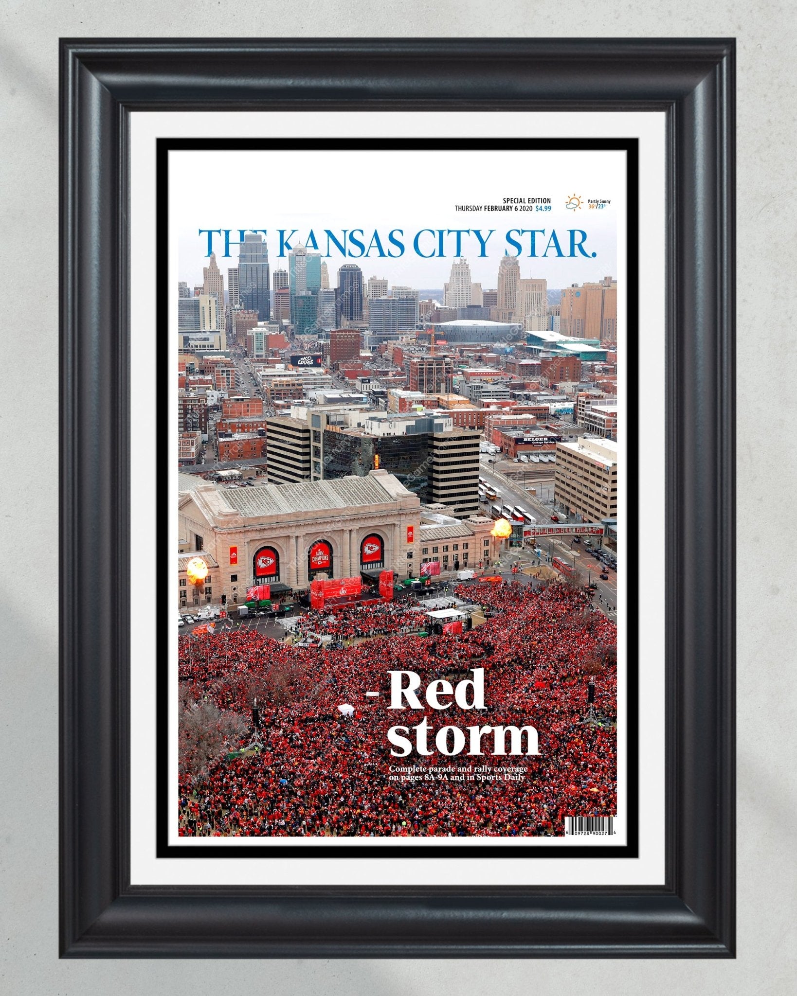 2020 Kansas City Chiefs “Red Storm” Super Bowl LIV Championship Parade ...