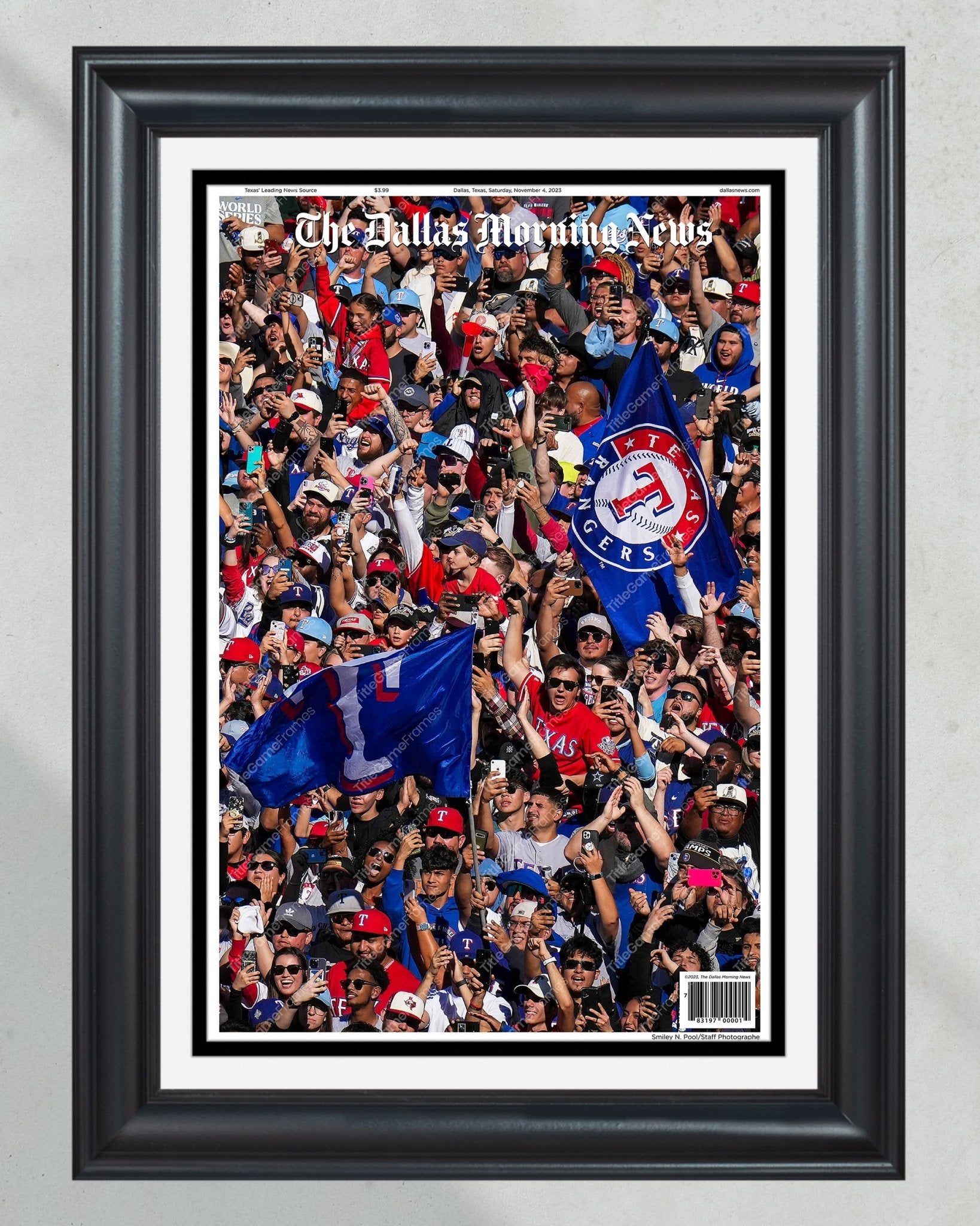 2023 Texas Rangers World Series Champions Parade - Exclusive Framed ...