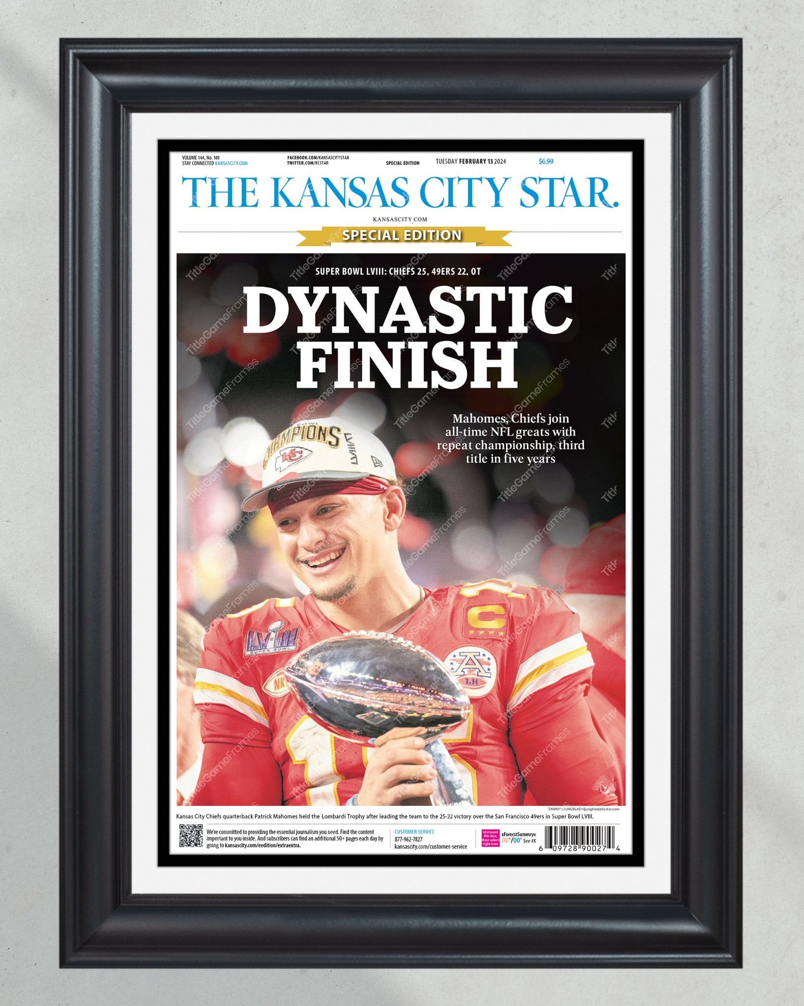 2024 Special Edition: Kansas City Chiefs Super Bowl LVIII 'DYNASTIC ...