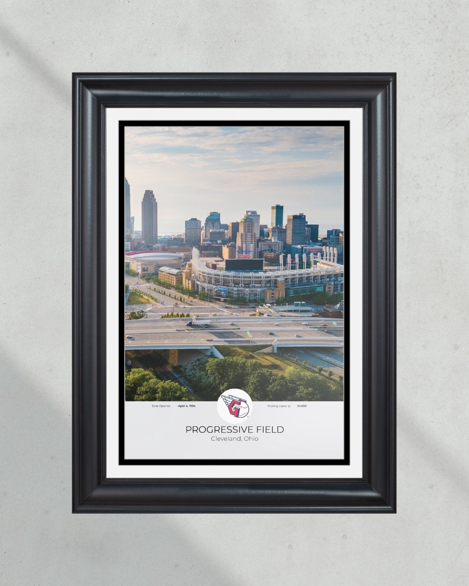 Shop Cleveland Indians MLB Front Page Newspaper Frames | Game Frames ...