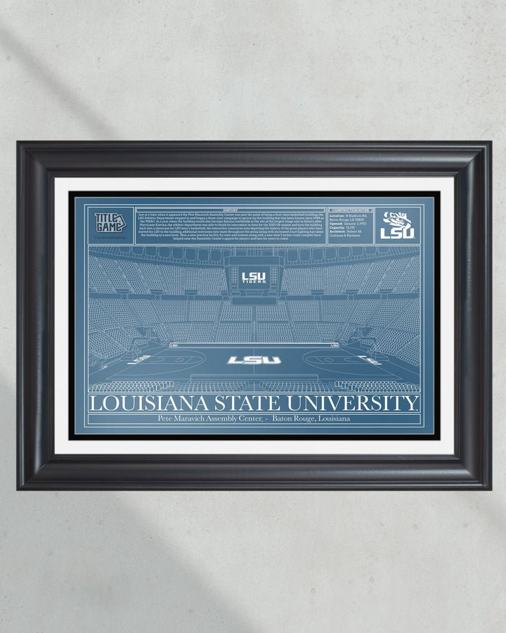 Louisiana LSU Tigers NCAA – Title Game Frames
