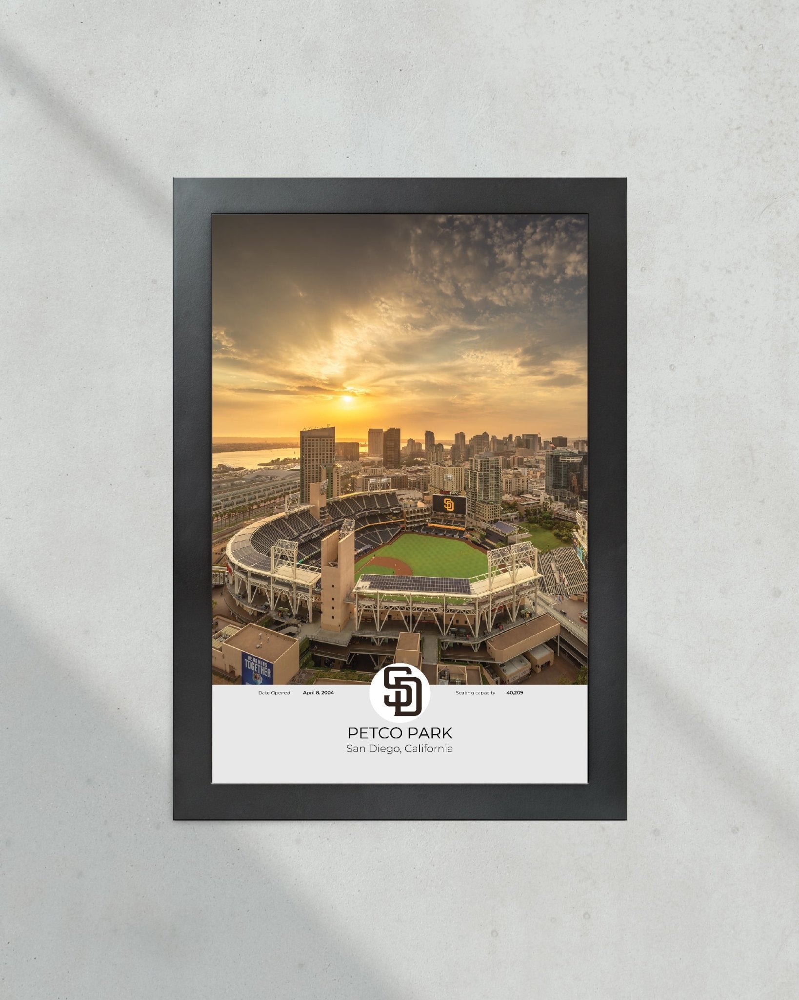 San Diego Padres Petco Park Framed Print – TitleGameFrames.com