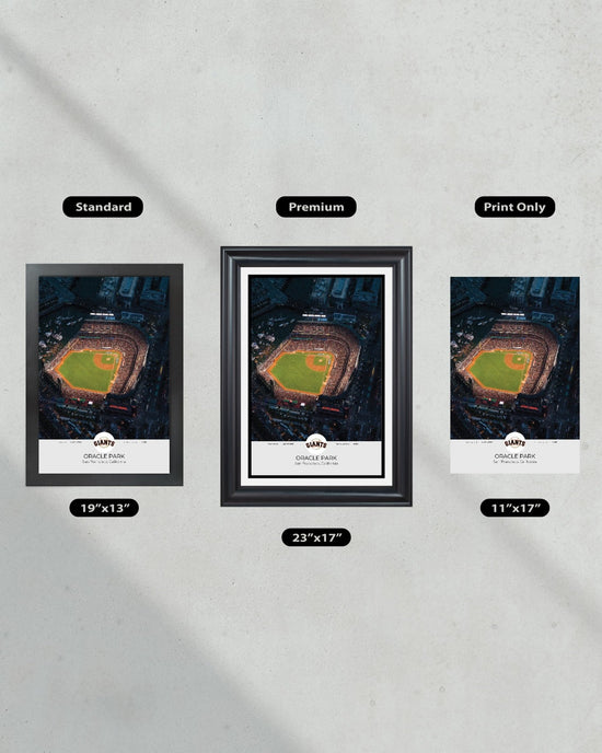 San Francisco Giant Oracle Park Framed Print – TitleGameFrames.com